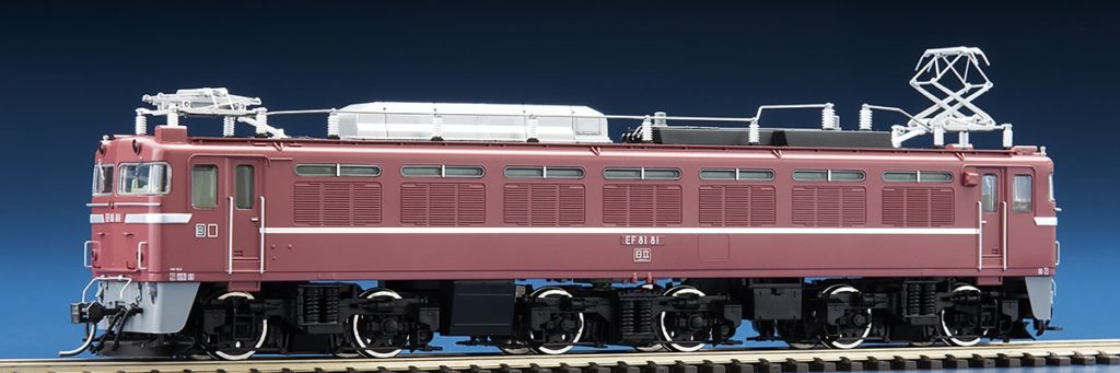 【TOMIX】(HO)EF81形（81号機・お召塗装）2019年7月発売 | モケイテツ