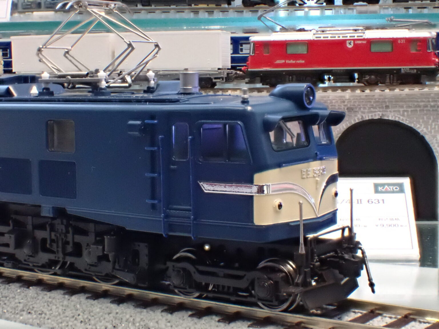 【KATO】(HO)EF58形（ツララ切り付•ブルー）2024年6月発売 | モケイテツ